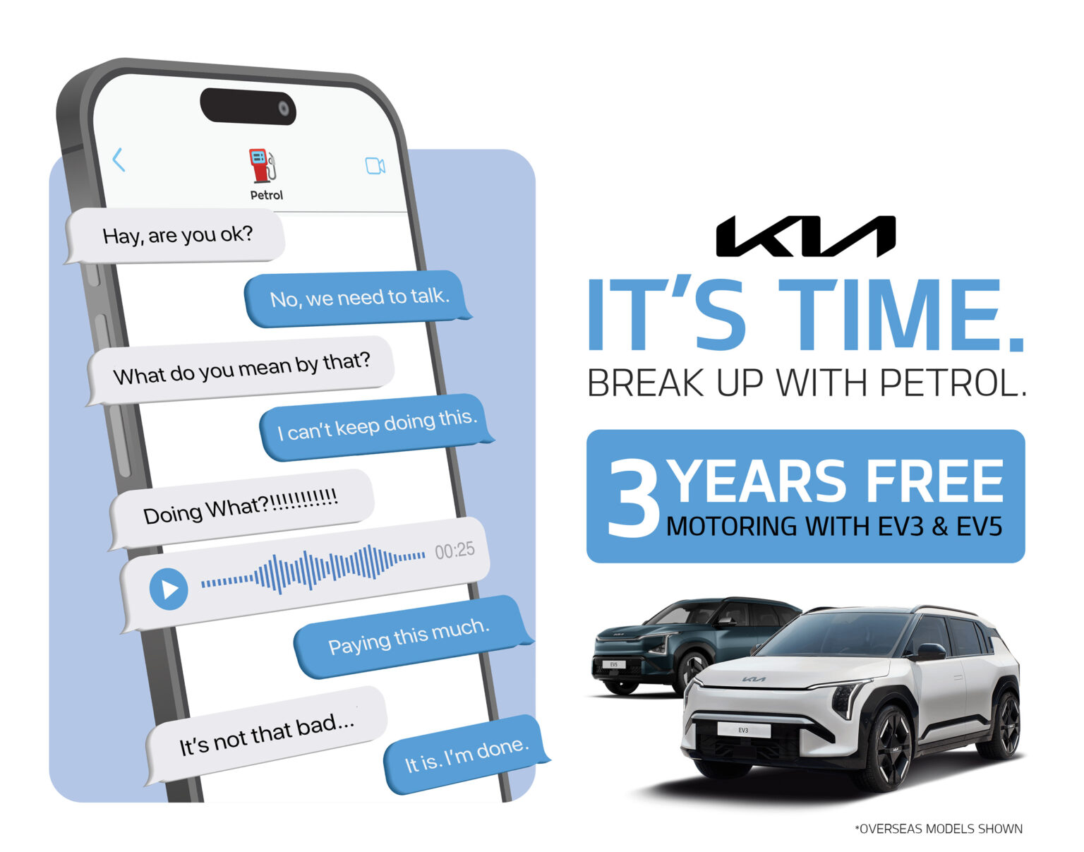 It's Time. Break Up With Petrol l Nicholson Kia